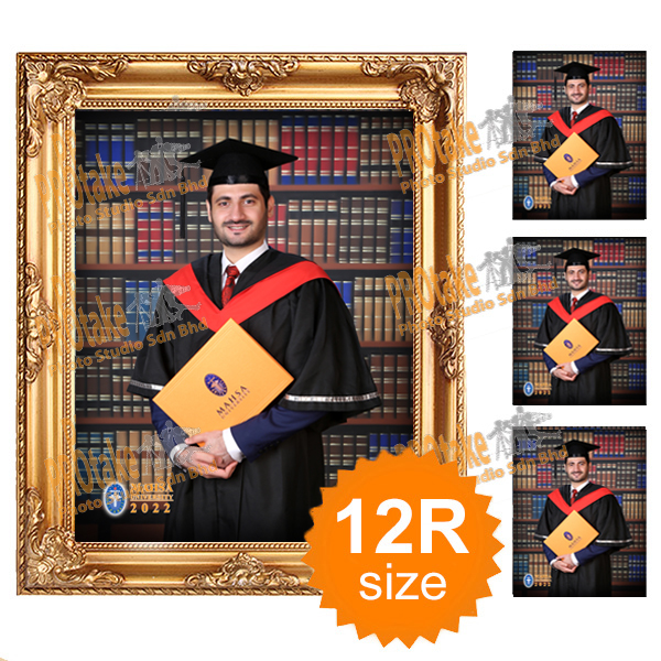 12R Size (12" X 16") Studio Portrait Package